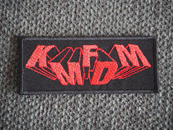 KMFDM Patch (red) | Depressive Illusions Records